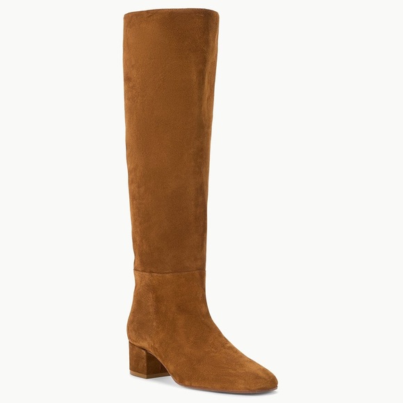 STAUD | Shoes | Nwt Staud Nancy Boot Suede Leather Tall Knee High Boots ...